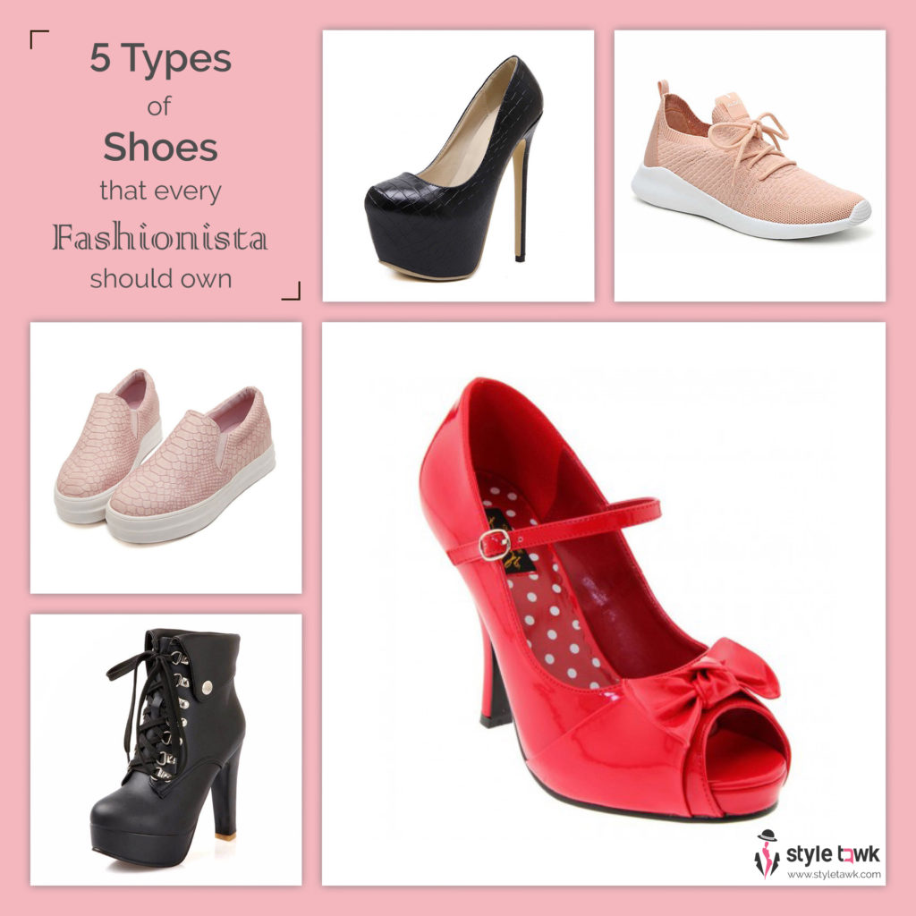 5 Types Of Shoes that Every Fashionista Should Own - StyleTawk