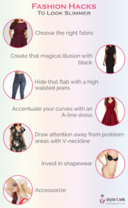Fashion Hacks That Will Make You Look Slim - StyleTawk
